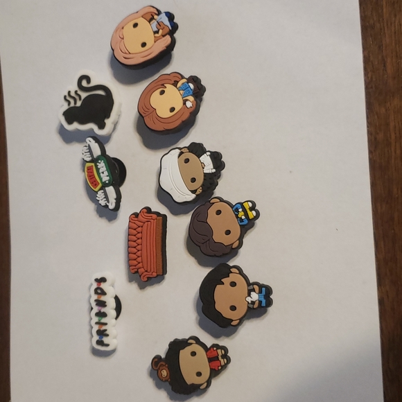 FRIENDS | Accessories | Friends Croc Charms Cute Chibi | Poshmark